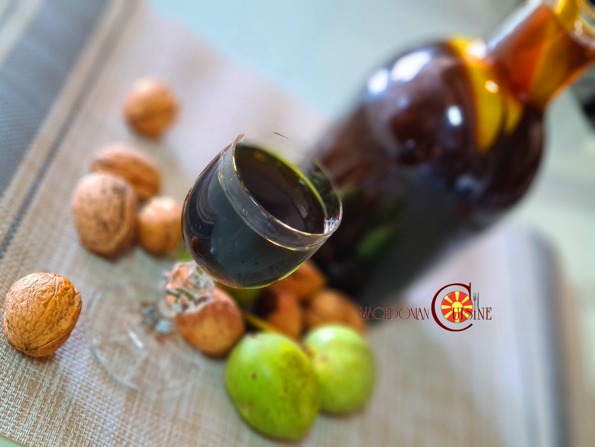 HOMEMADE WALNUT LIQUEUR ~ Macedonian Cuisine