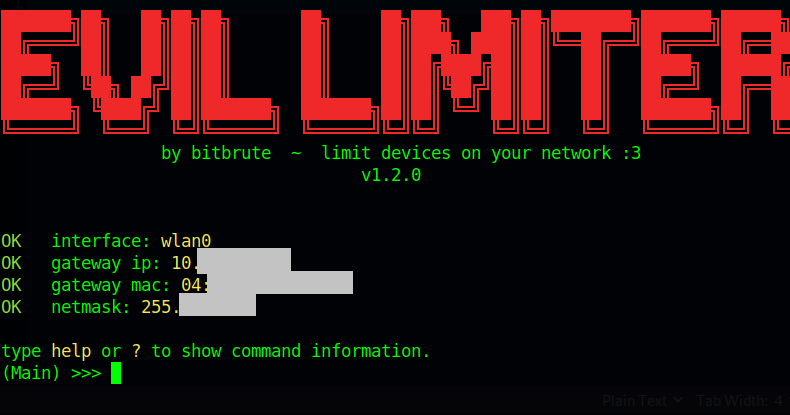 Evil Limiter: Taking Control of your Network Bandwidth