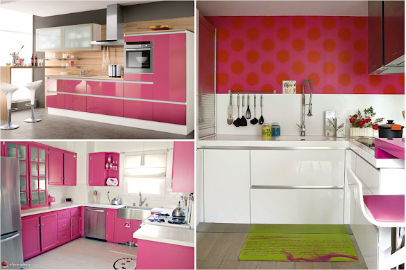 Top 20 Pink Kitchens - Interior4desigN