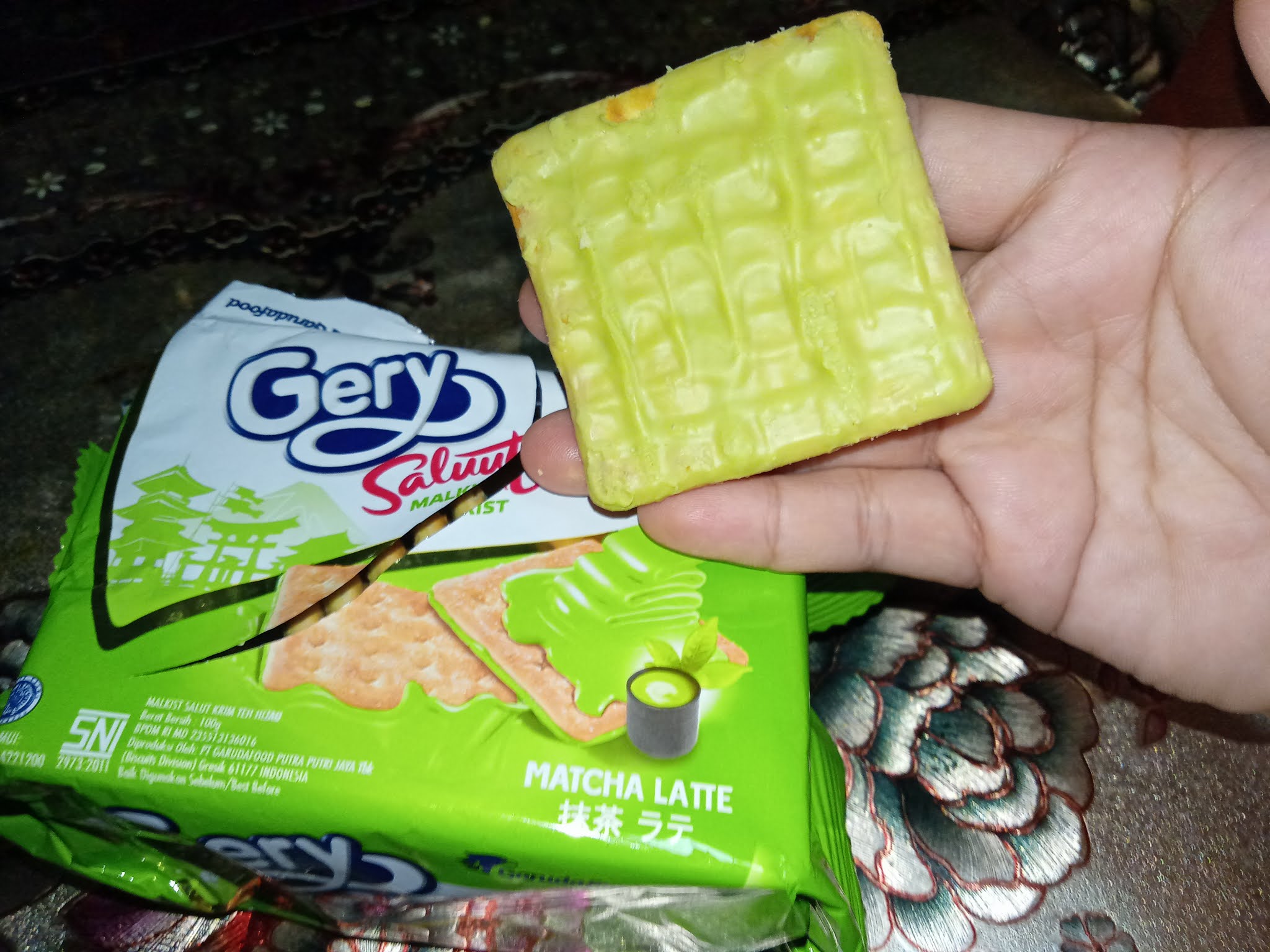 Dua Kali Beli Biskut Perisa Matcha Latte Brand Gery