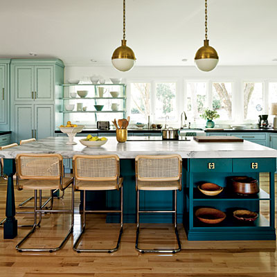Over 30 Colorful Kitchens - The Cottage Market