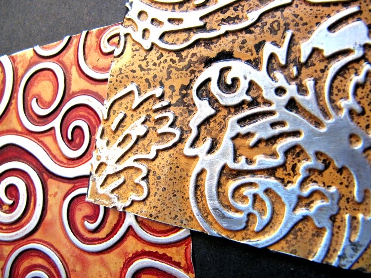 1000+ images about EMBOSSED METALS #1 on Pinterest | Metal embossing ...