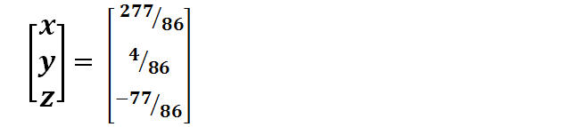 HOW TO SOLVE LINEAR EQUATIONS OF THREE VARIABLES BY MATRIX METHOD ...