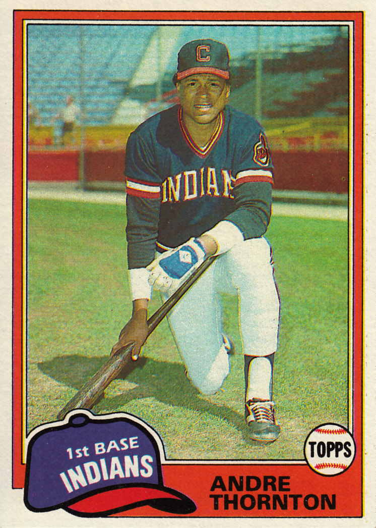 The Topps Jukebox: 1981 Topps, Andre Thornton