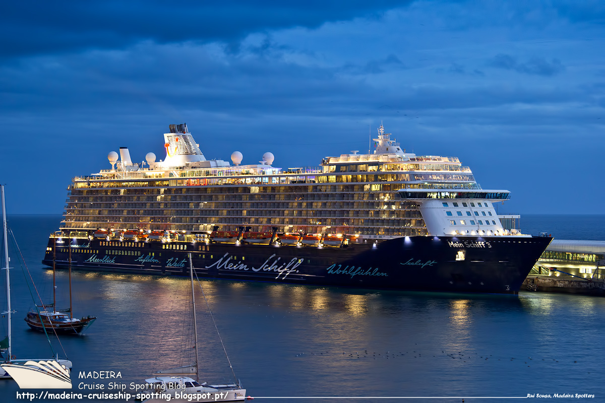 Estreia do Mein Schiff 3