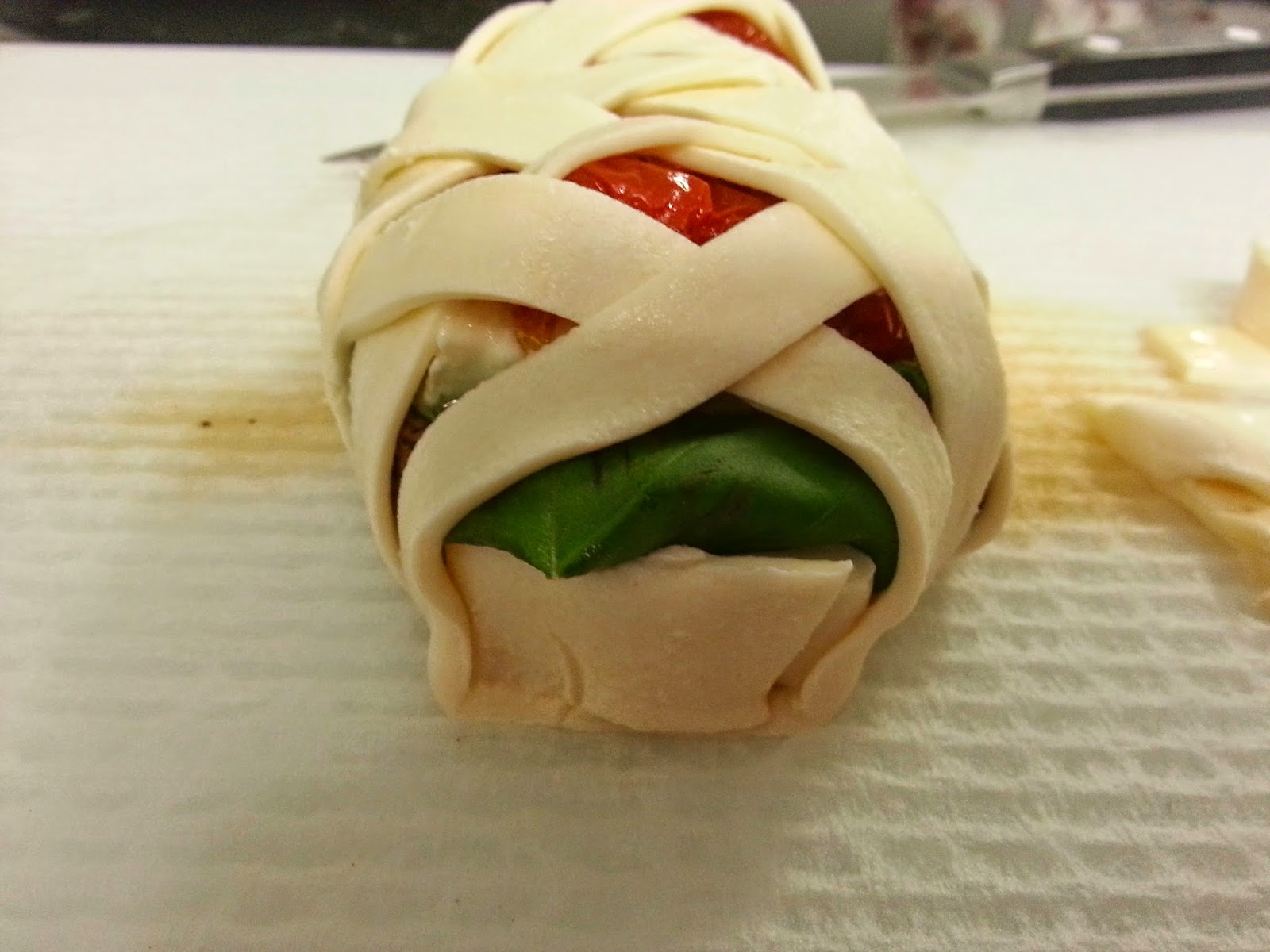 The Bunny's Burrow: Beef Caprese Lattice