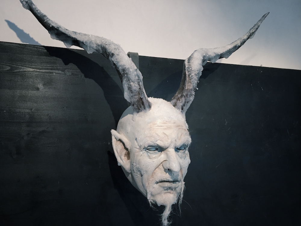 Hand Carved Krampus Masks by Miguel Walch