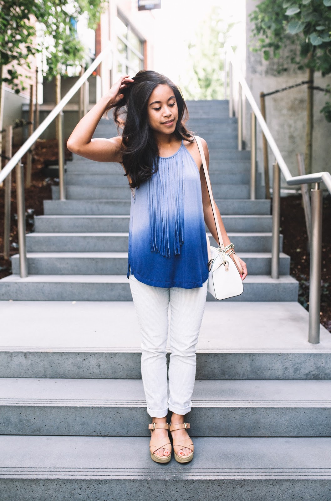 An Ombre Fringe - Emma's Edition