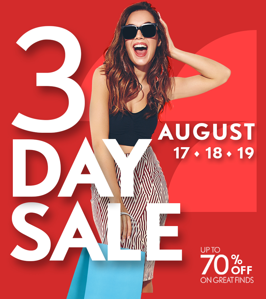 Manila Shopper: SM Malls 3-day SALE: August 17-19 2018