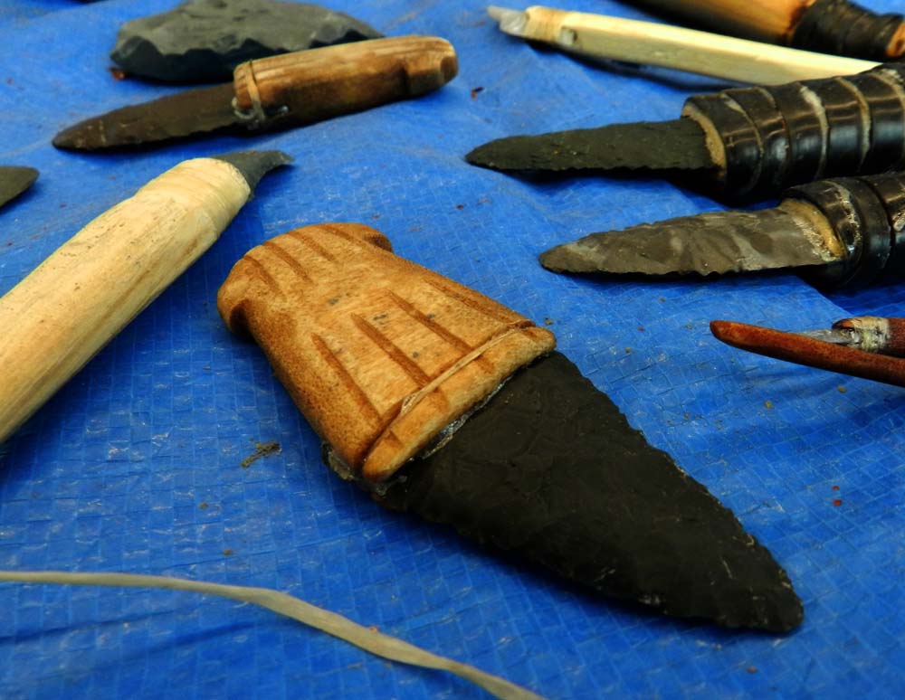 Elfshot: Flintknapping Demonstration Notes