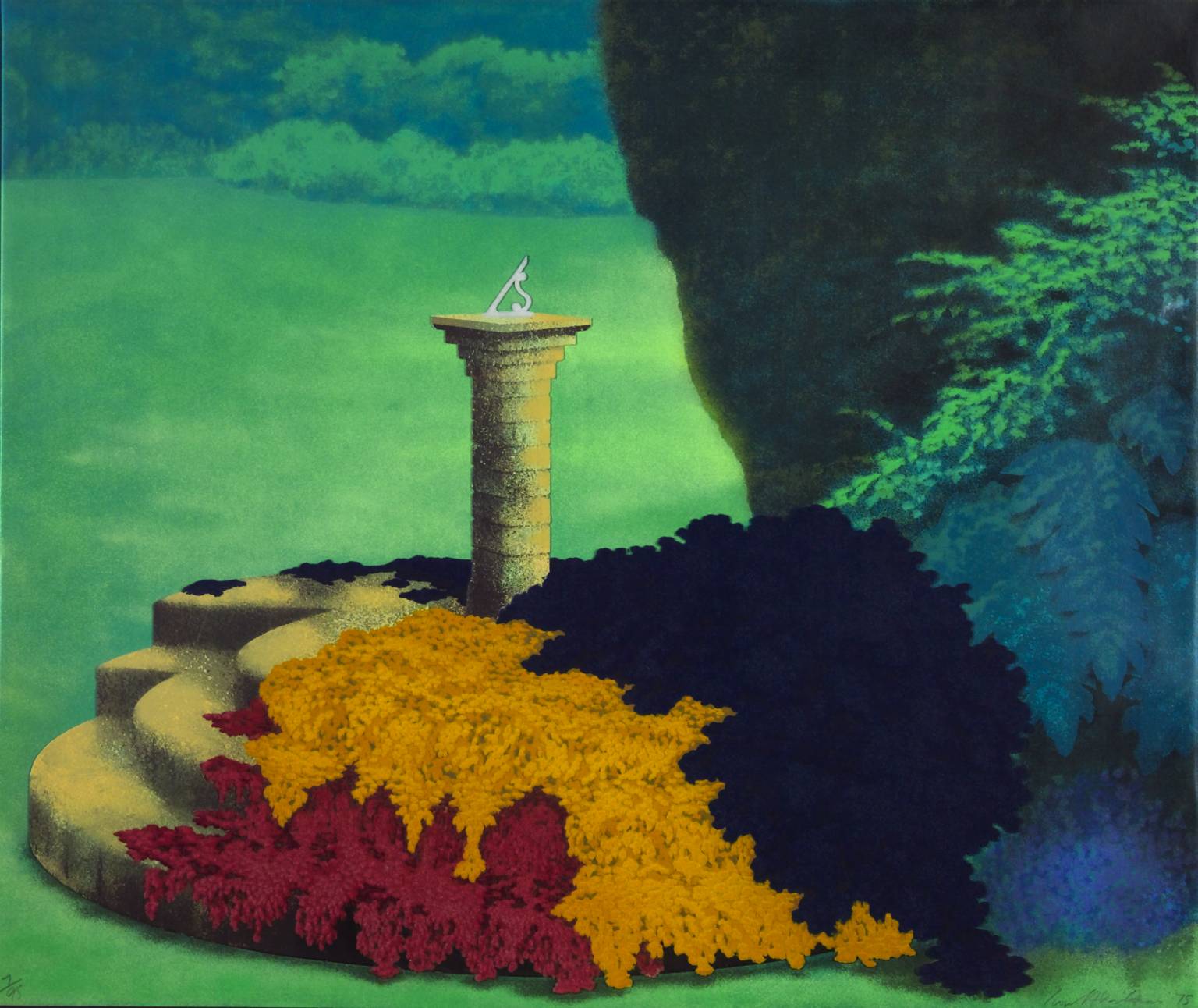 Spencer Alley: Seventies Gardens by Ivor Abrahams