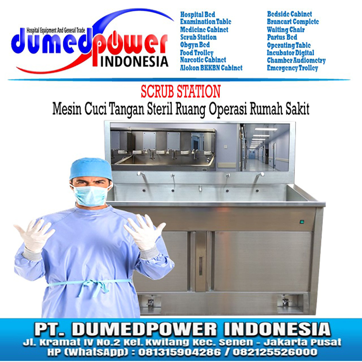 Mesin Scrup Up Sink Station 1 Person, 2 Person, 3 Person, 4 Person, 5 ...