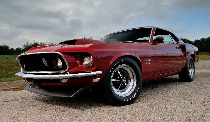 Just A Car Guy: 2 weeks after purchasing his 1969 Boss 429, Bill parked ...
