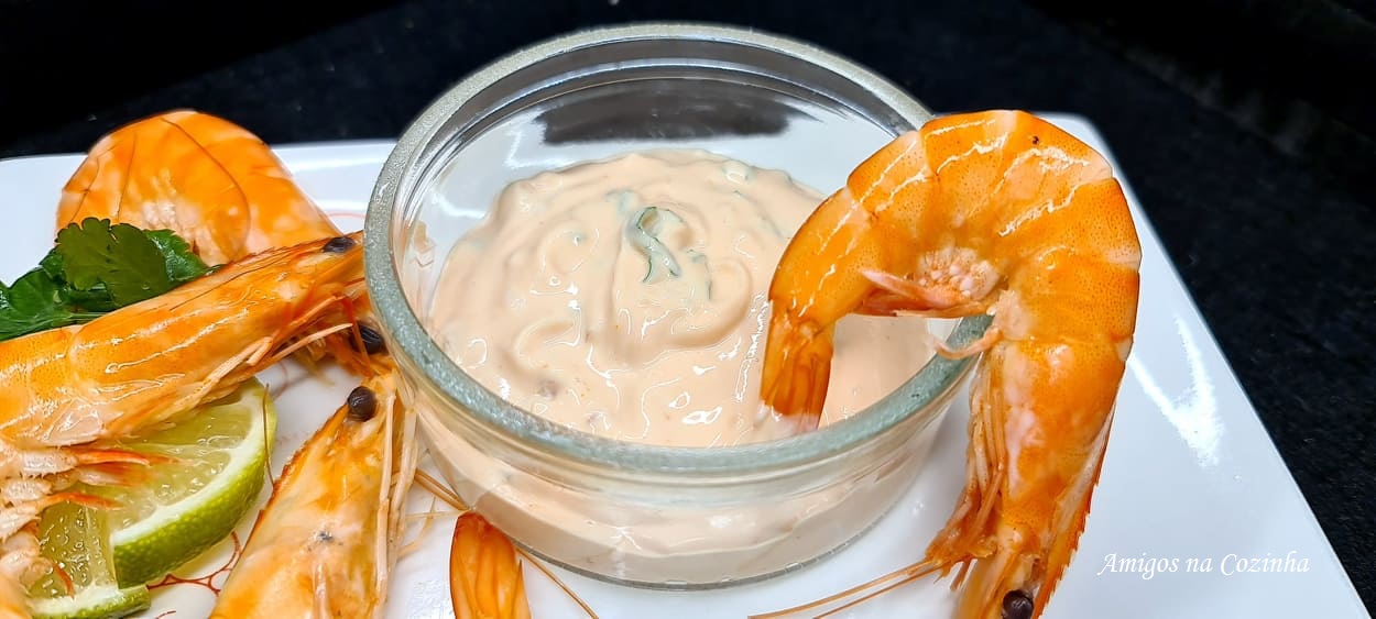 Amigos na Cozinha: Molho cocktail para marisco e saladas