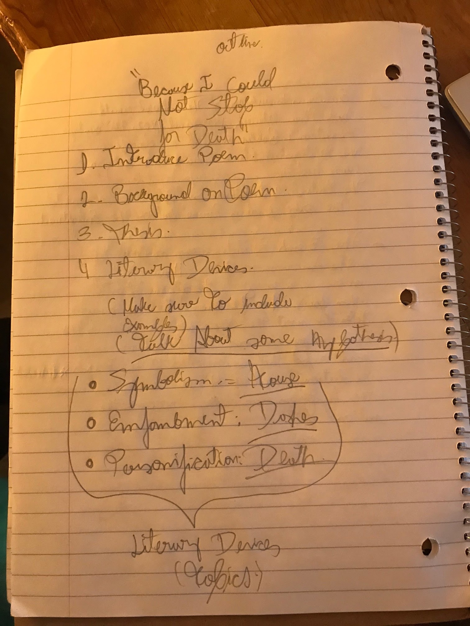 Poetry Explication Paper: Invention Technique and Rough Draft