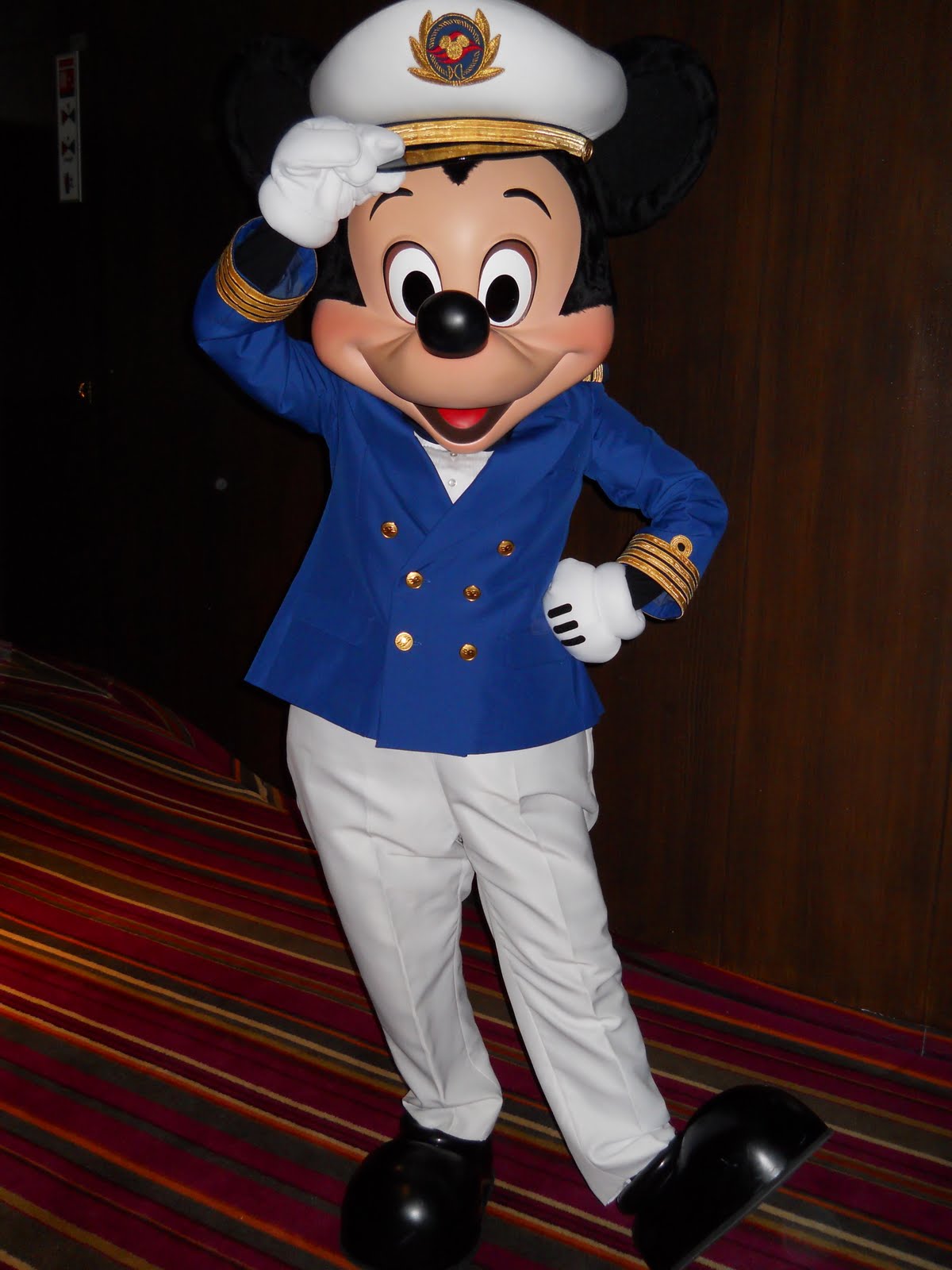 Kaleigh Makes Friends with Mickey Mouse: Captain Mickey