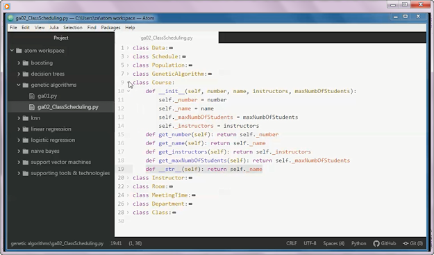 Prototype Project Class Scheduling W Genetic Algorithms And Python