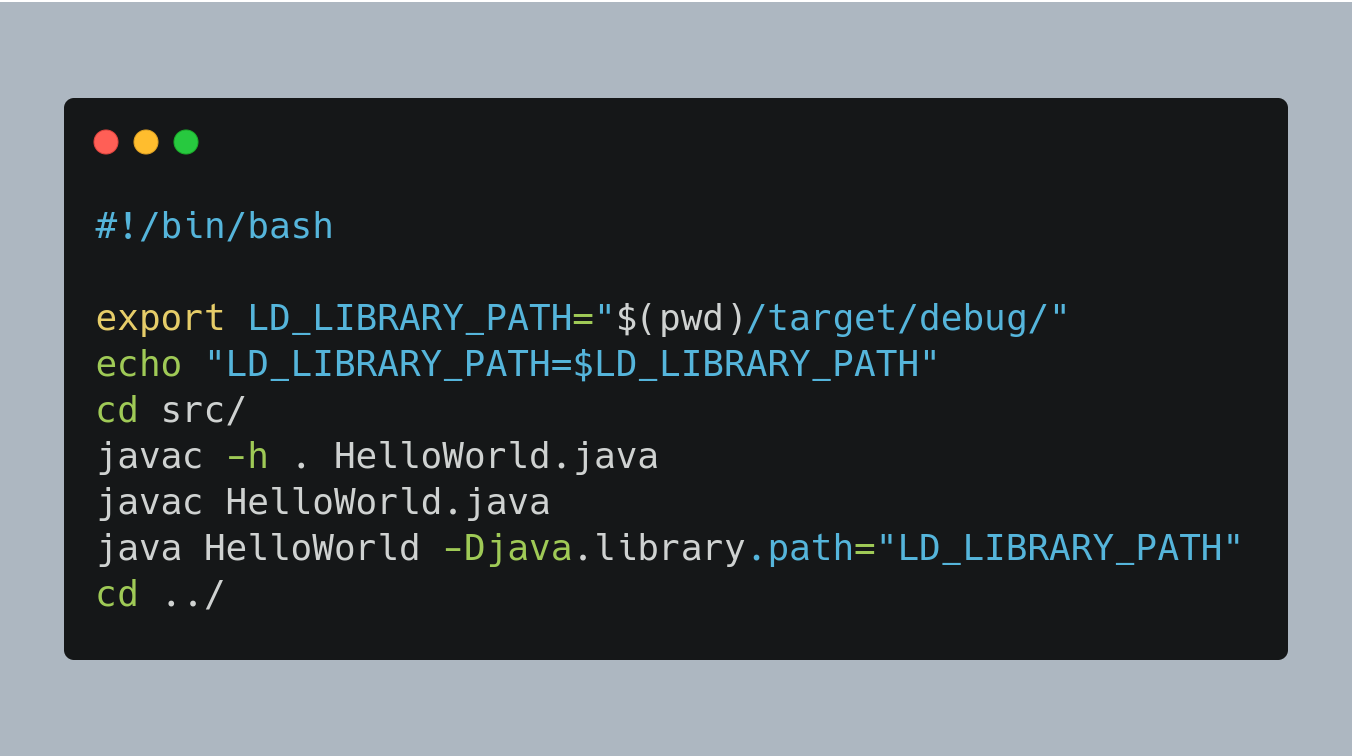 Rust and Java Interoperability