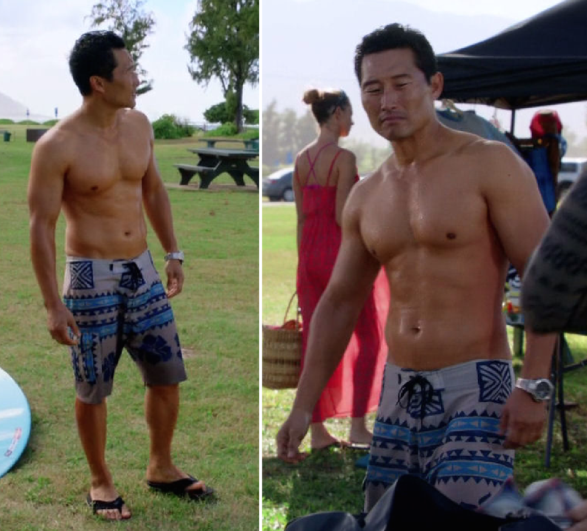 Daniel Dae Kim Shirtless
