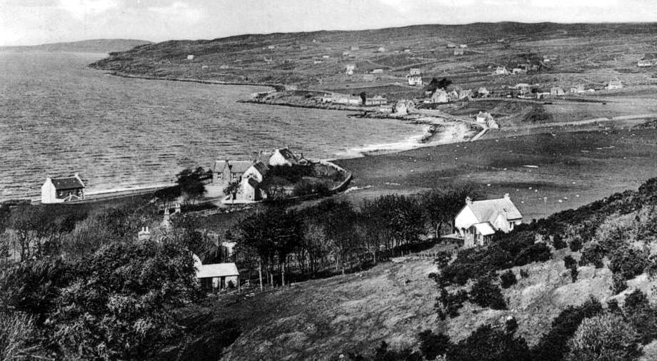 Tour Scotland: Old Photograph Strath Gairloch Scotland