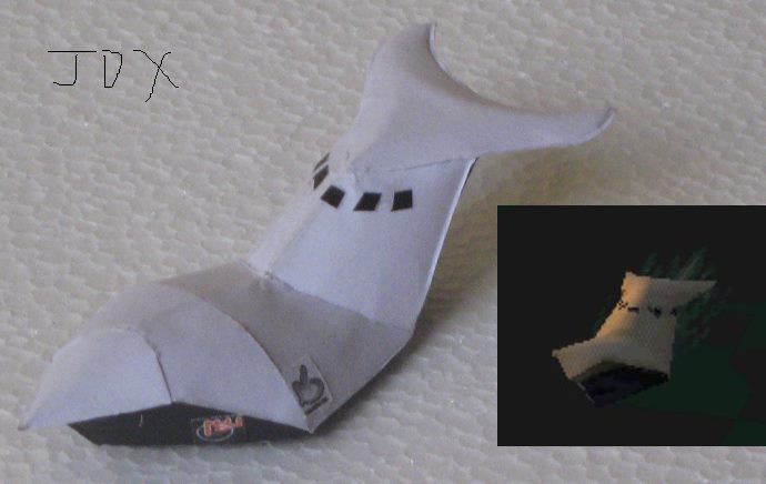 Ace Combat Model - Drawings: Neucom Hydrofoil