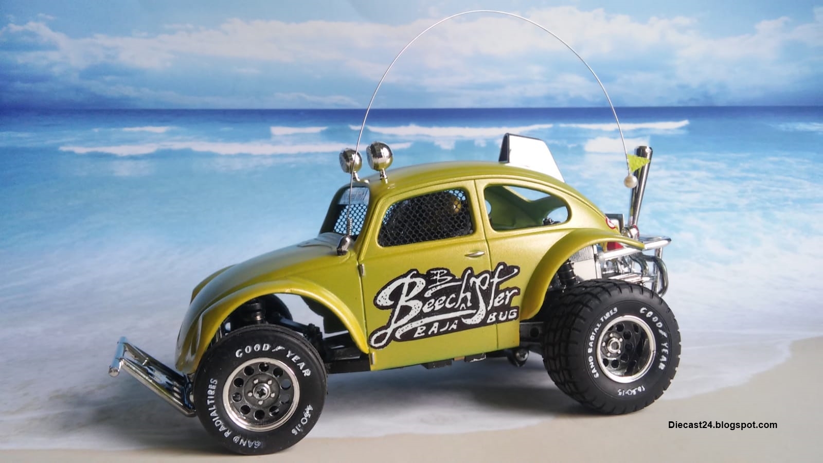 1/24 Diecast miniaturas: 70's VW Beechster Baja Bug 1/24 - Deburnout ...