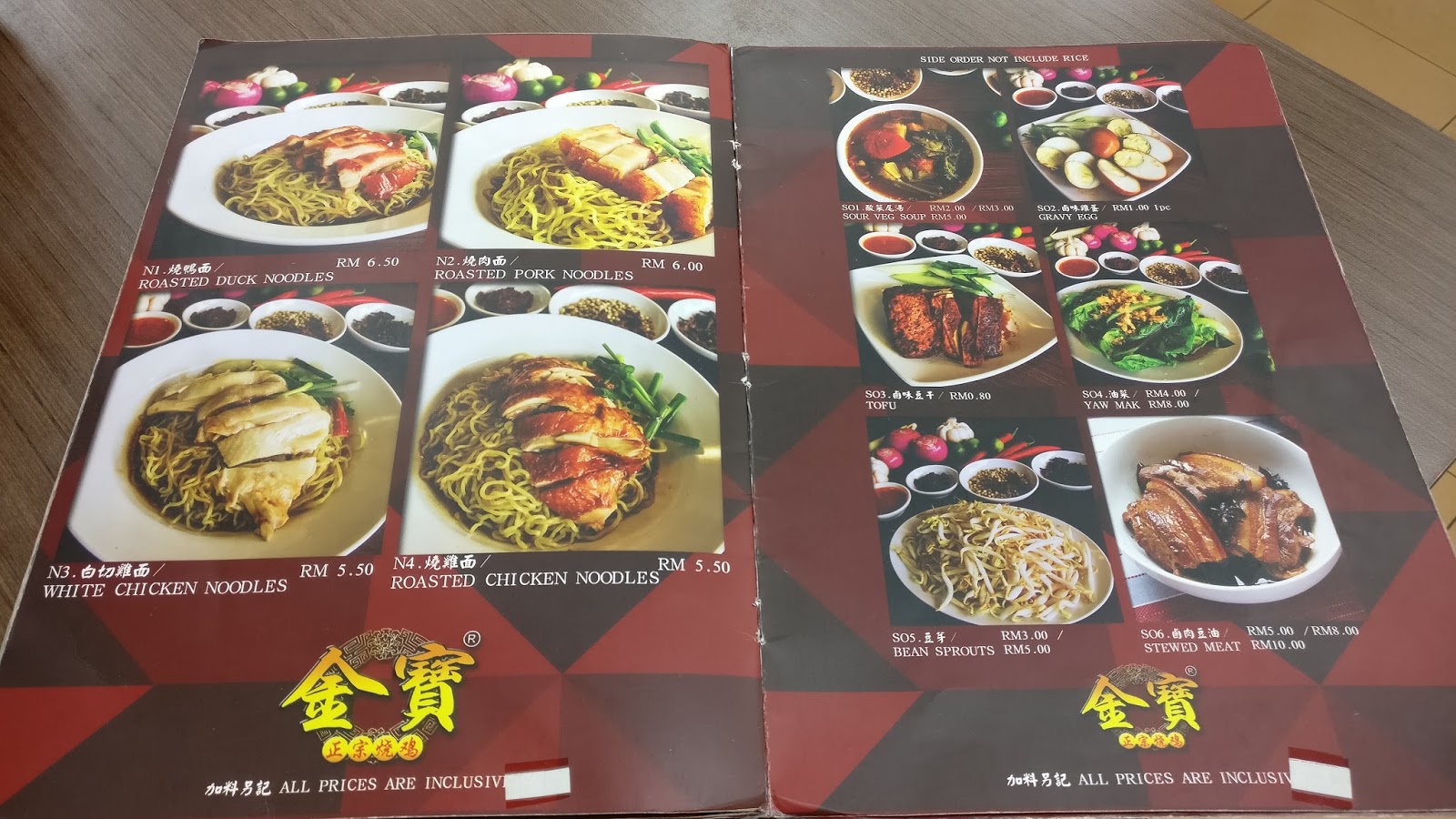 It's About Food!!: Kim Poh Chicken Rice Shop 金寶燒臘雞鴨飯專賣店 @ The Golden ...