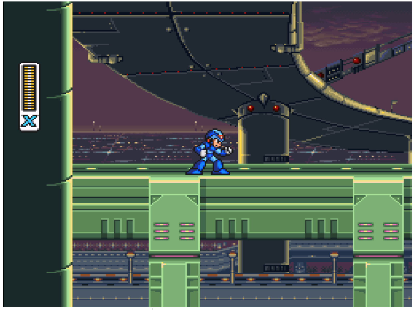 Megaman X Tutorial Level Analysis