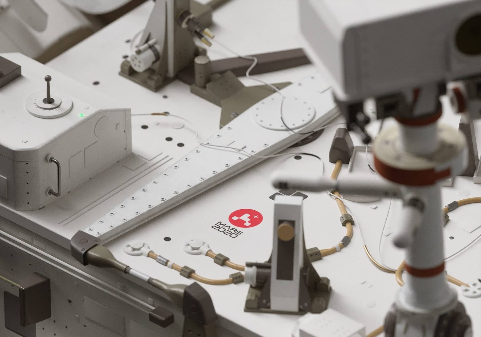 Super Punch: The logo for the mission to Mars that launched today