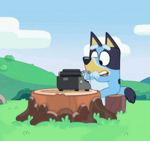 oz.Typewriter: Bluey and Her Typewriter