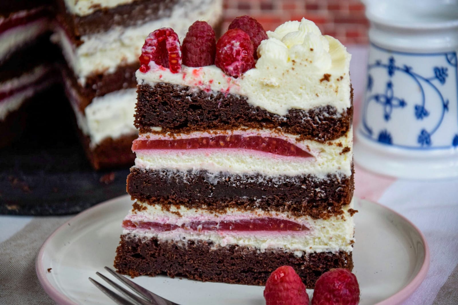 kiras_bakery: Red Velvet Cake/ Himbeer-Schoko-Torte