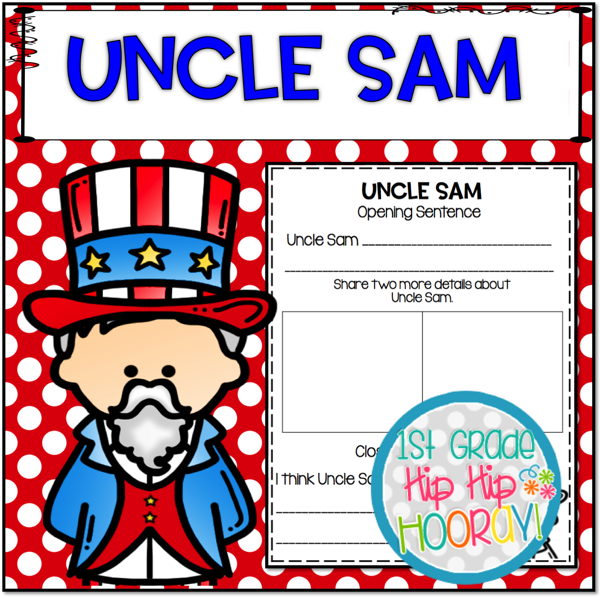 1st Grade Hip Hip Hooray!: Constitution Day! September 17th Uncle Sam ...