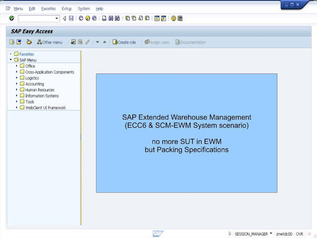 SAP Froggy s SAP Sharing SCM EWM No SUT But Replaced By Packing Specification In EWM SAP Froggy s SAP Sharing SCM EWM No SUT But Replaced By Packing Specification In EWM