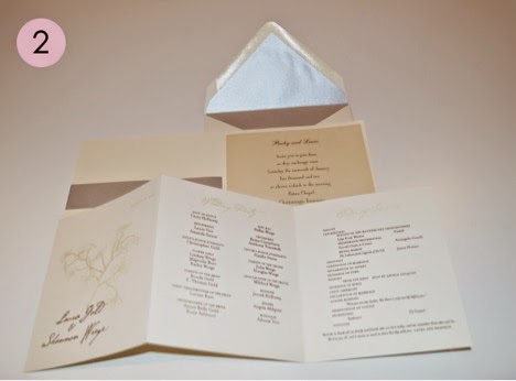 Soirées Blog: How to Assemble a Wedding Invitation in 6 Easy Steps