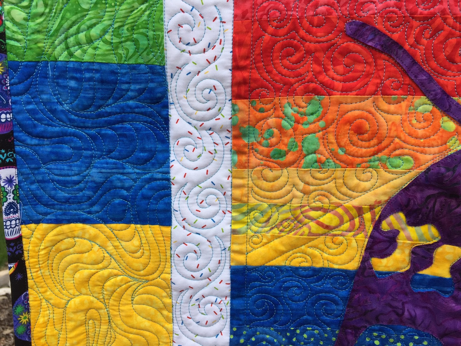 Carrie On The Prairie: Mexican Wedding quilt