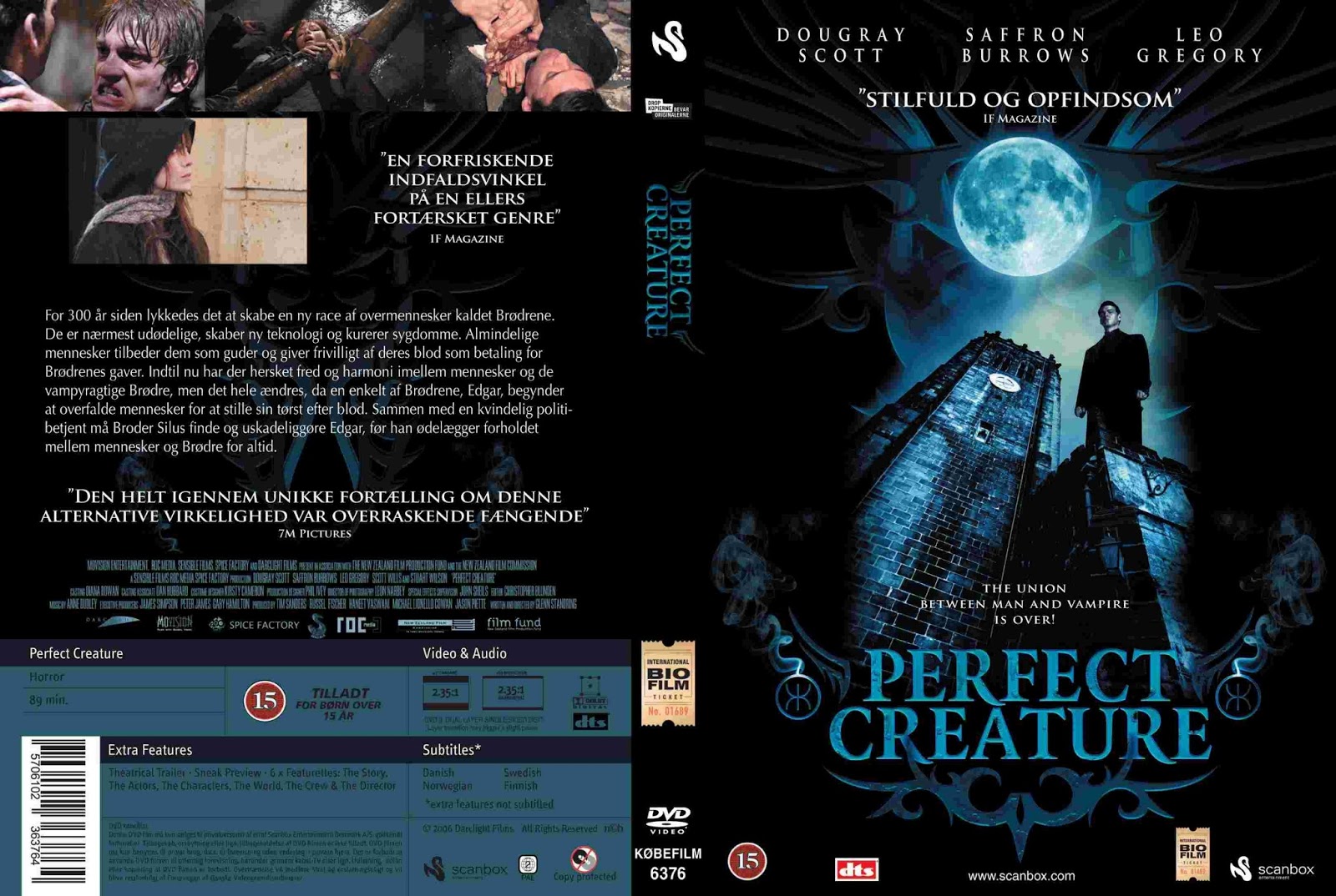 ESTRENOS EN BLU RAY: PERFECT CREATURE