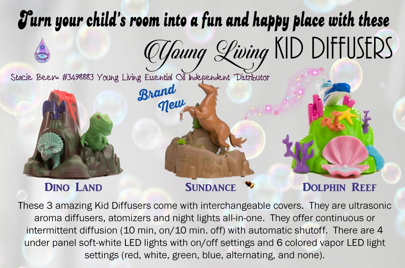 You Know I Love to Share: Children's Ultrasonic Diffuser Young Living ...