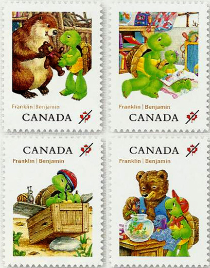 TURISMO IN CANADA: FRANKLIN THE TURTLE - BENJAMIN LA TORTUE