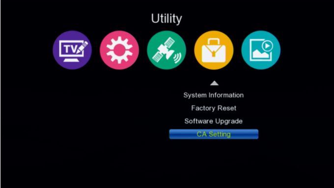 GX6605S HW 203 SERIES AUTO ROLL BISS KEY NEW SOFTWARE WITH DVB FINDER ...