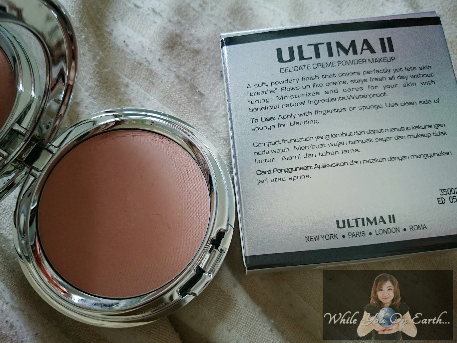 While you on earth..: Ultima II Delicate Creme Powder Makeup