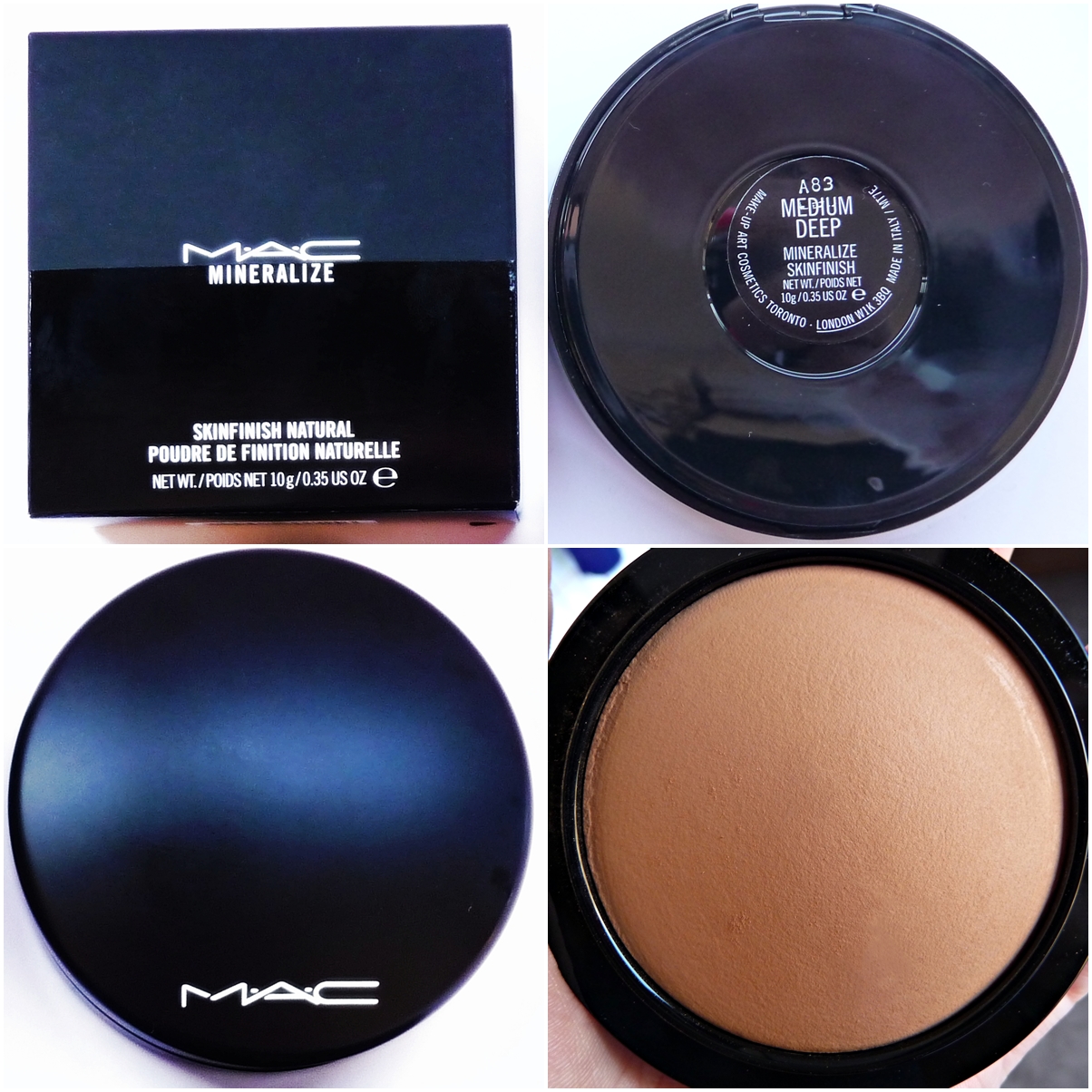 Envuelta en crema: Polvos minerales de MAC (Mineralize Skinfinish ...
