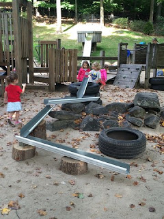 Playfully Learning: Loose Parts Play with Rain Gutters