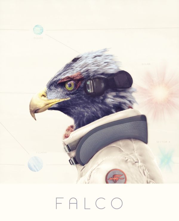 Seduced by the New...: "Star Fox" Portraits