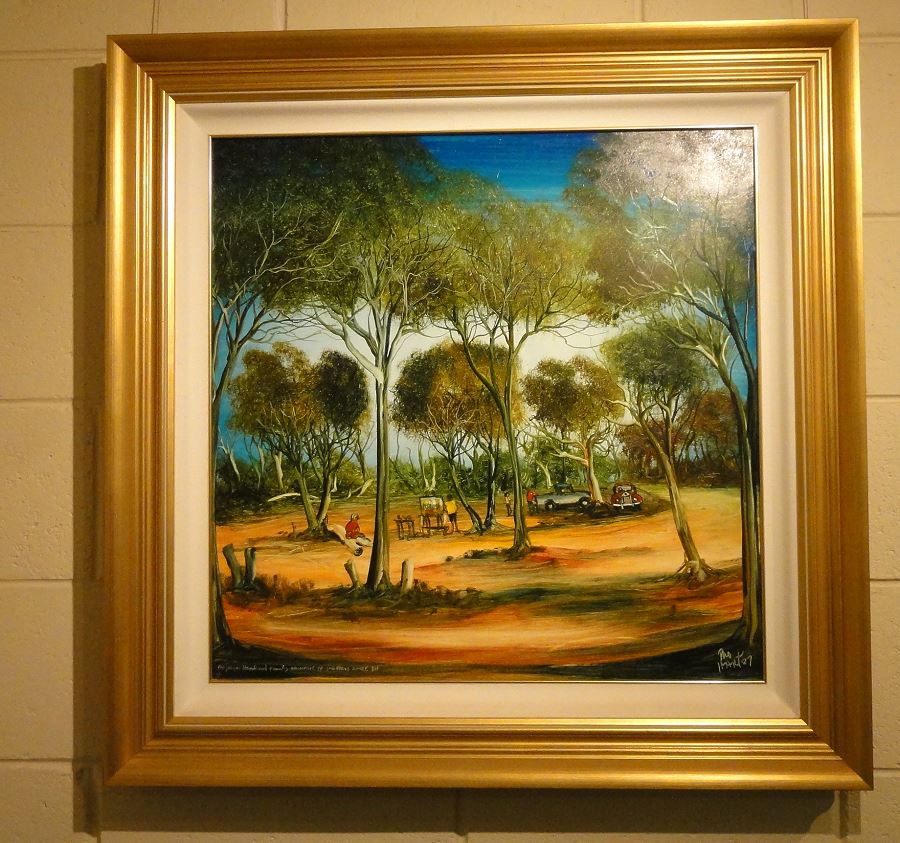 Snap Happy Birding: Visiting Pro Hart's Art Gallery - Part #1