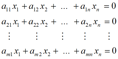 Ocha's Blog: SISTEM PERSAMAAN LINEAR HOMOGEN