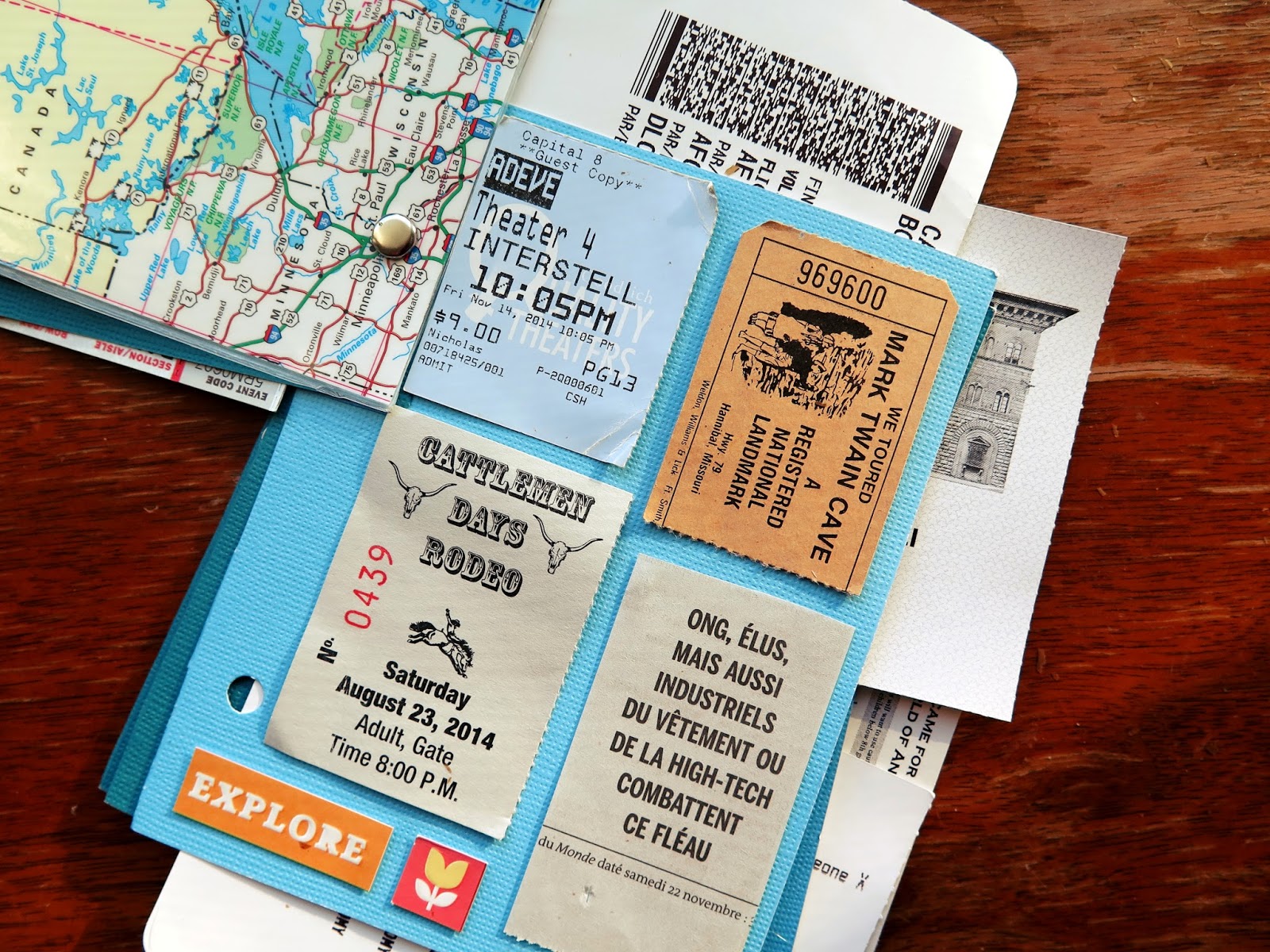 Landsflicka: ticket book