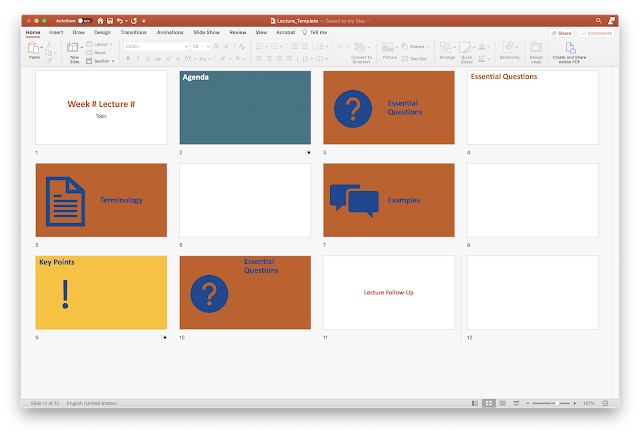 Template Your Way to Faster Teaching Preparation