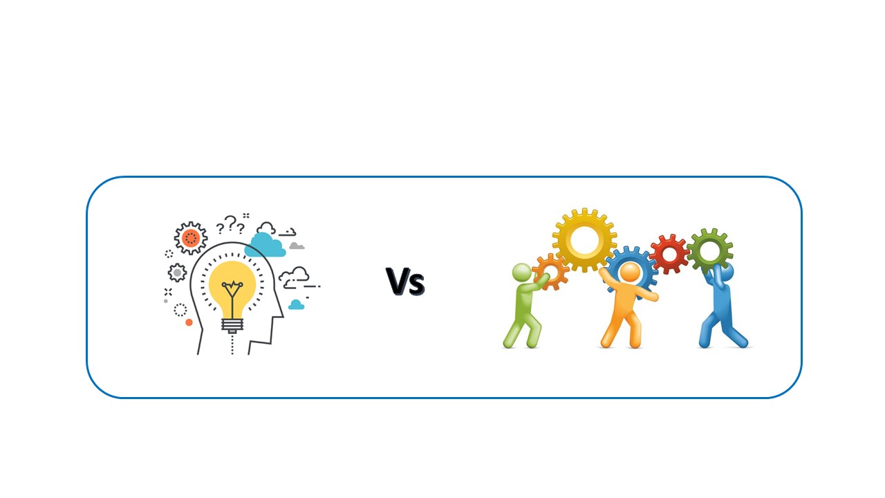 Aravind: Think vs Do! Ideate vs Execute! The thinker-doer dilemma.