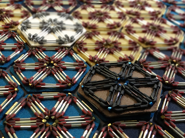 Homebuildlife: MTX Broderie Architecturale: haute couture wall hangings