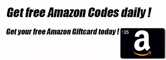 Get Free Amazon Codes Daily